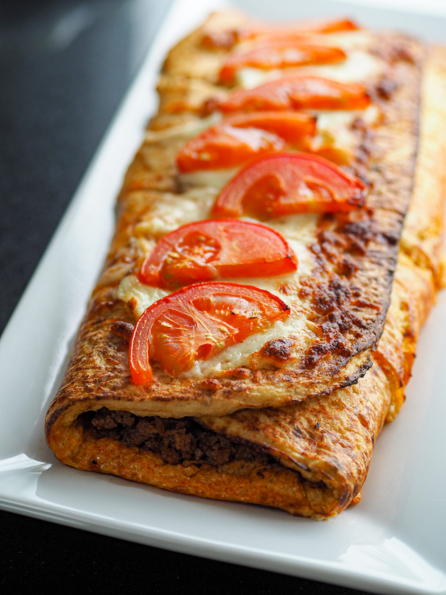 Blomkåls calzone med bolognese - Madmors